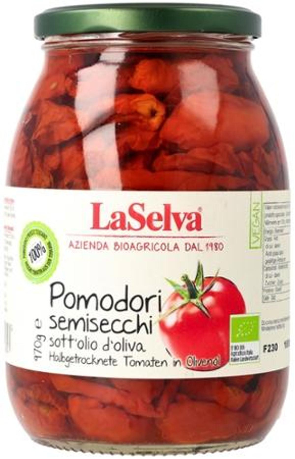 Tomaten halbgetrocknet in Olivenöl - Höhenberger Biokiste